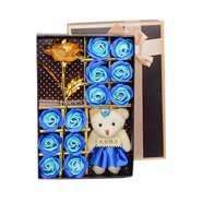 EQWLJWE Preserved Flower Gift, Light Up Rose in Glass Dome, Eternal ...