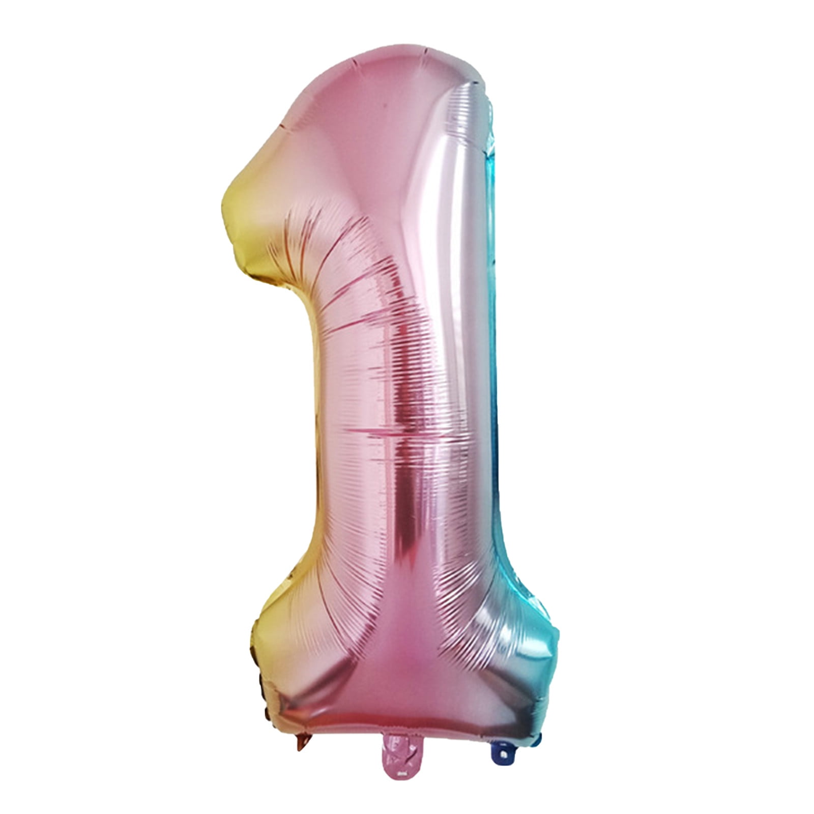 Moocorvic Number Foil Balloons Color Number Ballon Happy Birthday Party ...