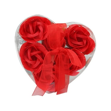 Wovilon Christmas Gifts Heart Shaped Rose Gift Box Valentine's Day ...