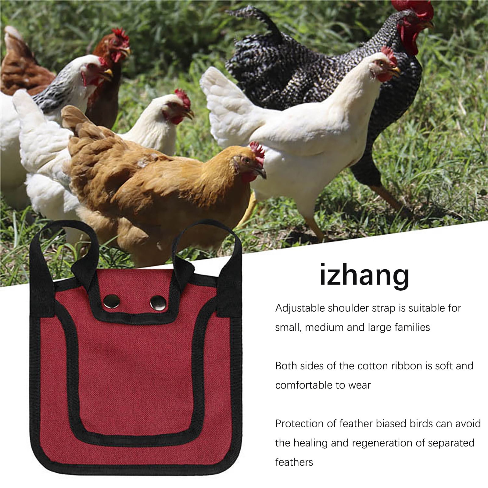 Moocorvic Premium Chicken Saddle With Straps To Suit Small Medium And ...