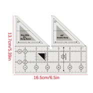 PlumEasy Patterns Ruler Half Hexie - Walmart.com