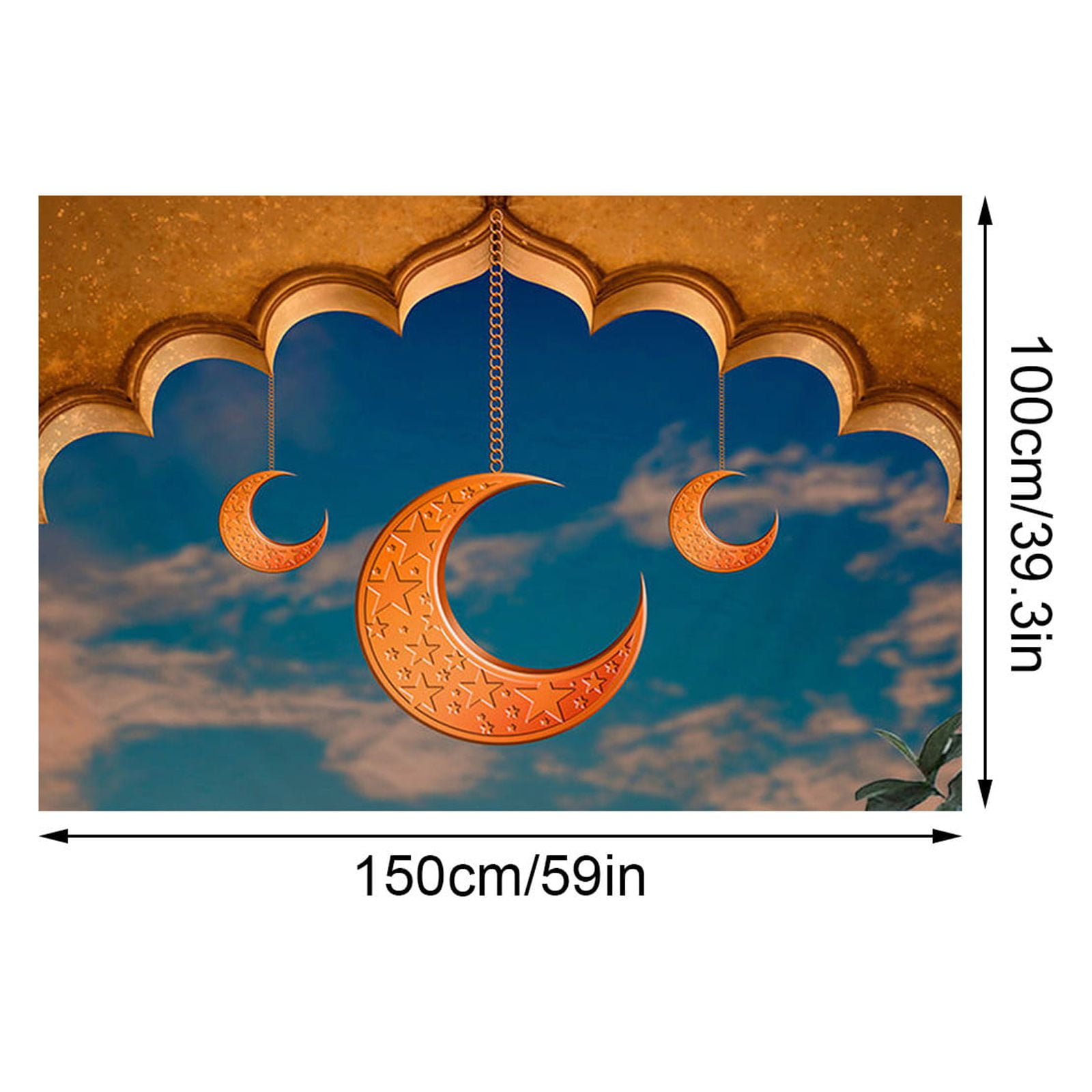 Moocorvic Ramadan Banner Ramadan Backdrop Party Decorations,Eid Sign ...