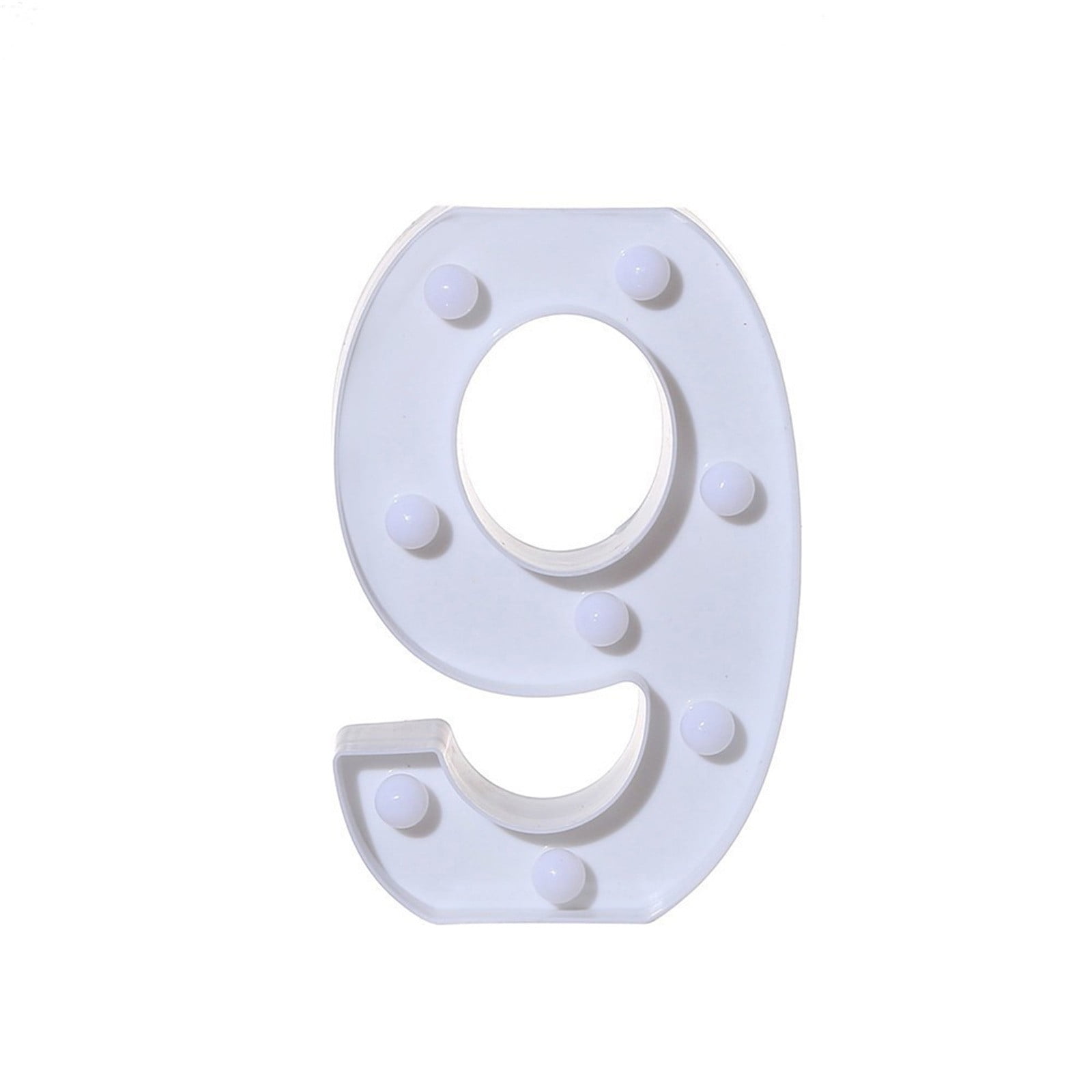 Moocorvic Remote Control Alphabet Letter Lights LED Light Up White ...