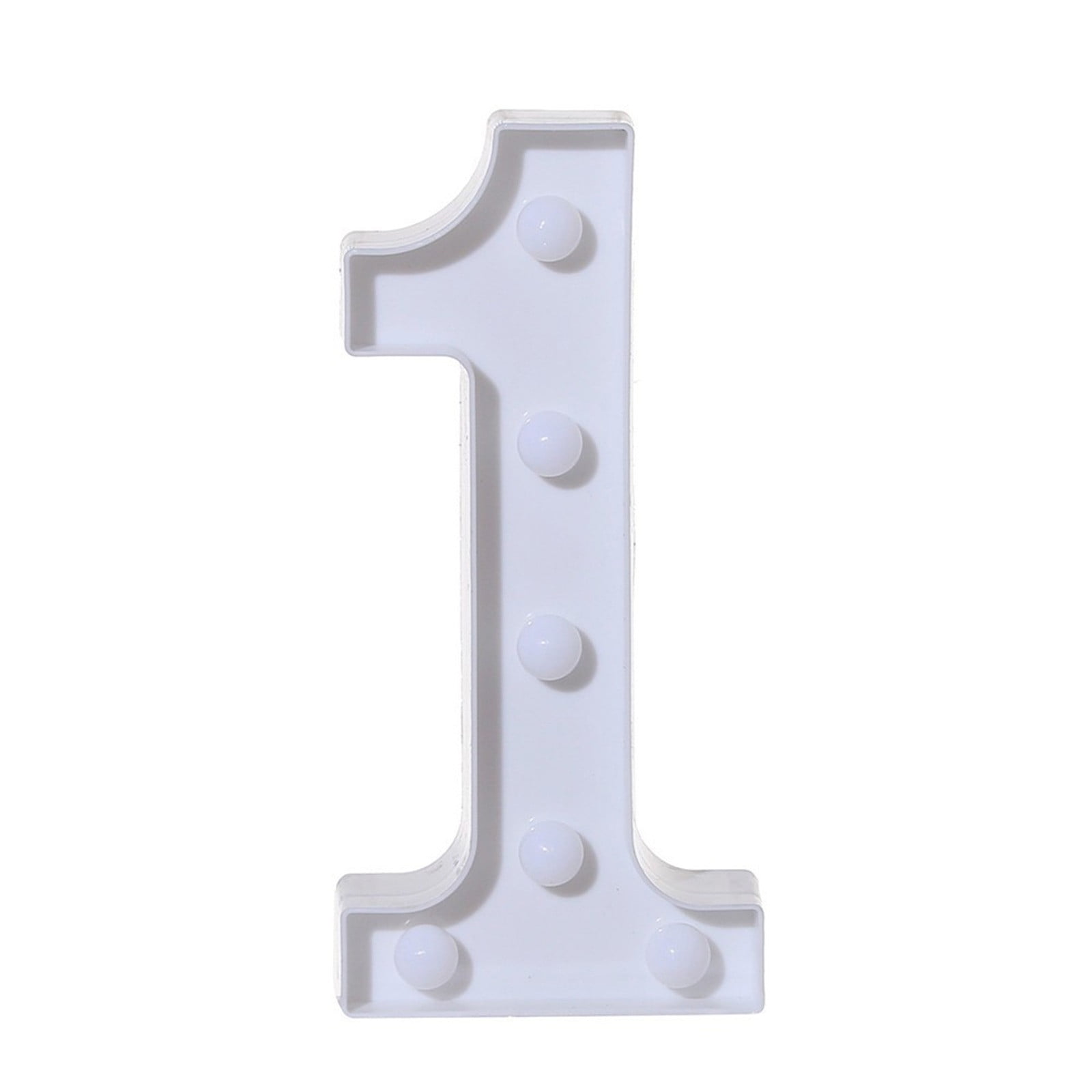 Moocorvic Remote Control Alphabet Letter Lights LED Light Up White ...
