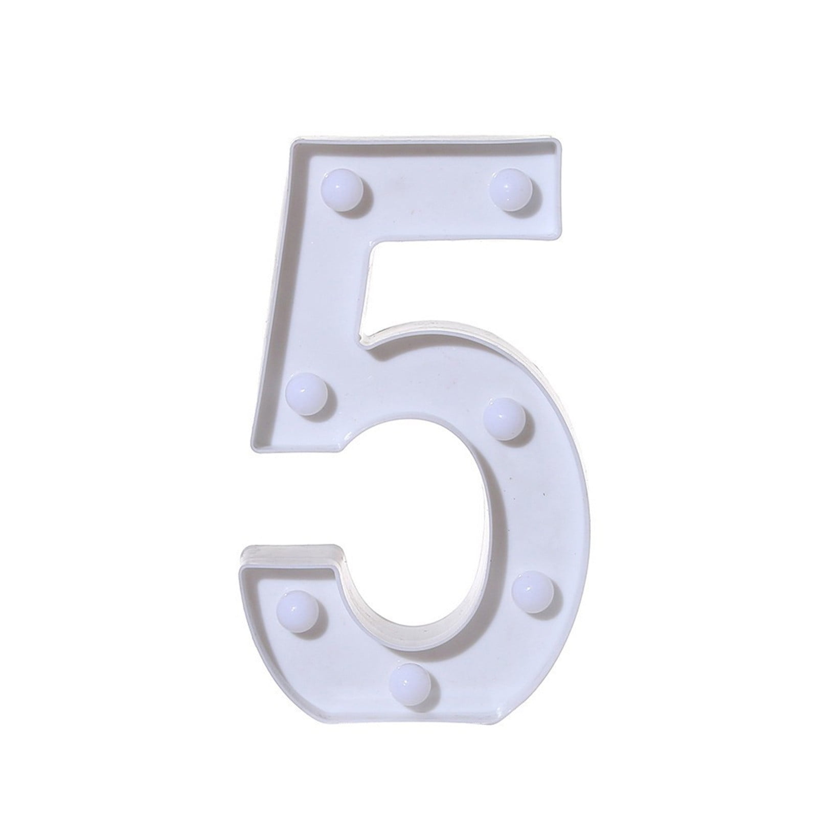 Moocorvic Remote Control Alphabet Letter Lights LED Light Up White ...