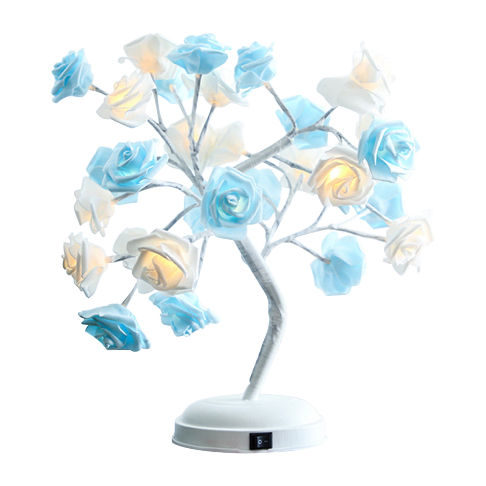 Moocorvic Rose Lamp , Color Changing Light Up Rose Tree Lamp, Birthday ...