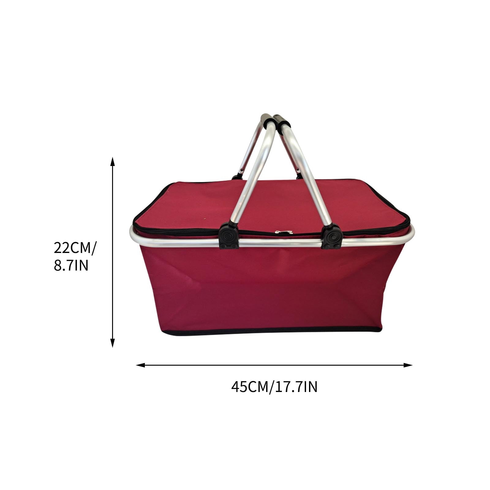 Moocorvic School Insulated Lunch Bag Picnic Basket, Large Portable ...