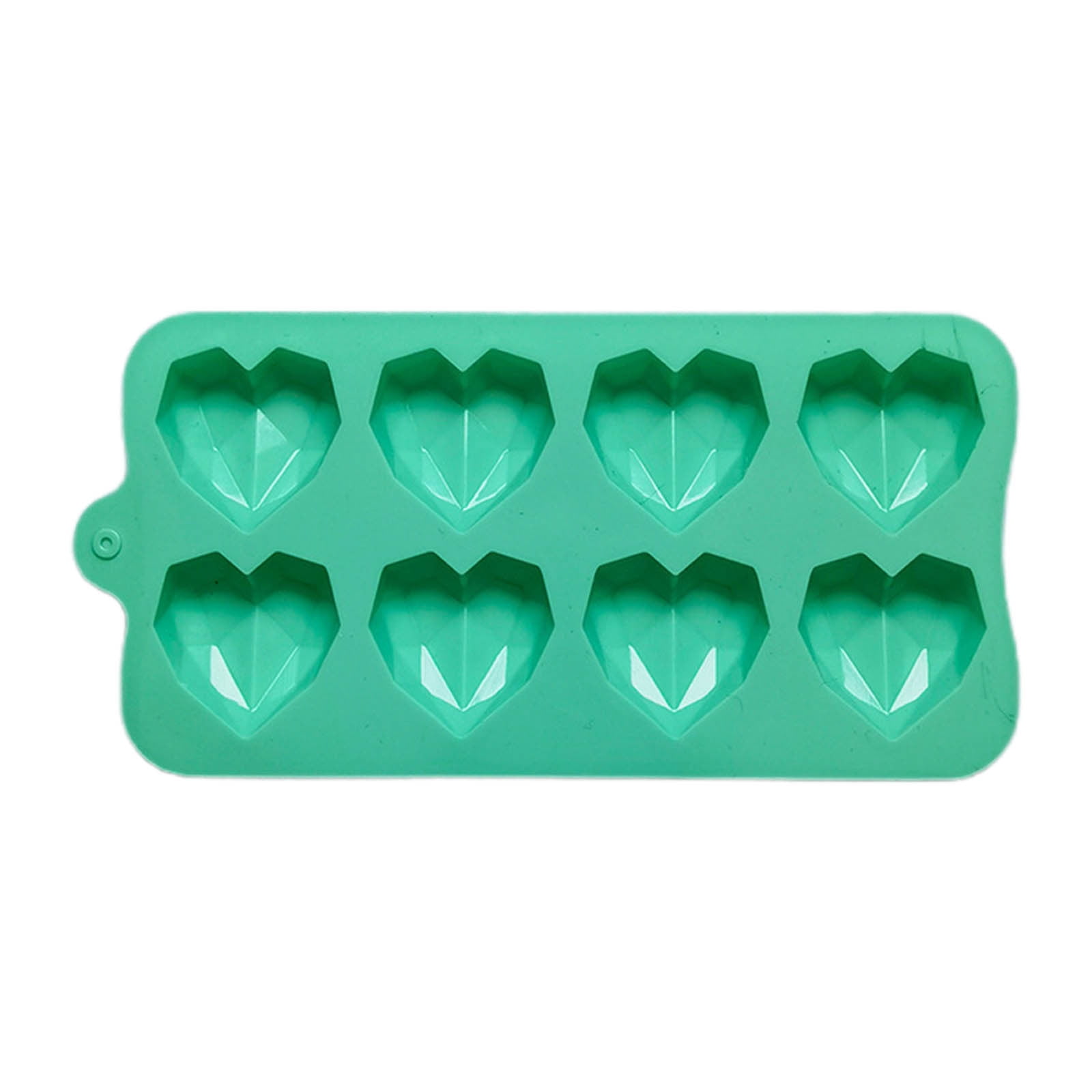 Moocorvic Silicone Molds for Baking Chocolate Cake, 8 Holes Heart ...