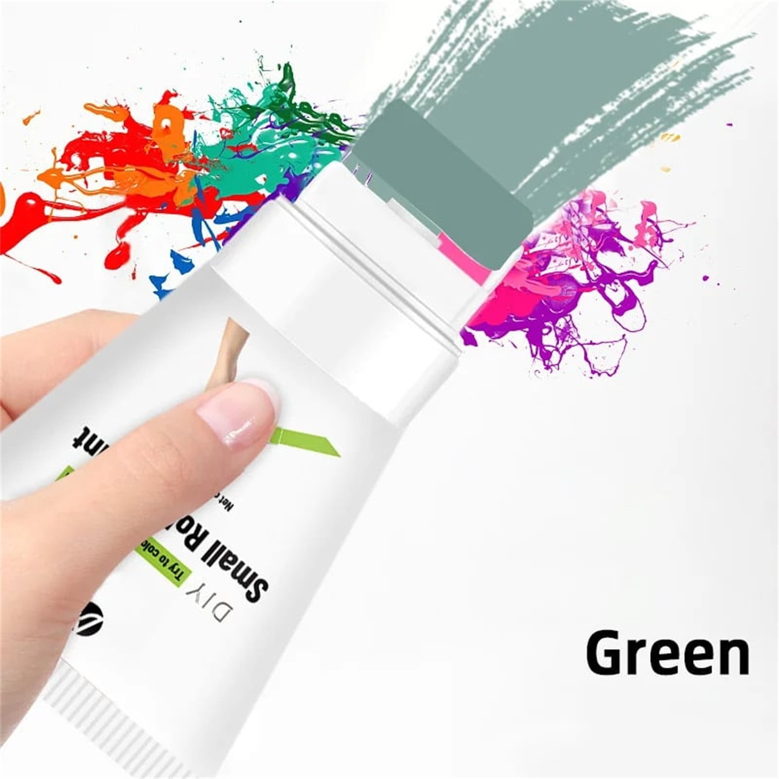 Moocorvic Small Rolling Brush WallPaint, Dry Wall Graffiti Paint Repair ...