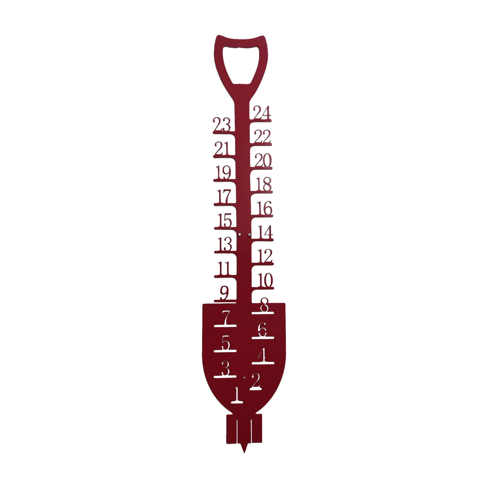 Moocorvic Snow Gauge Outdoor, 24 Inch Snow Measuring Gauge, Winter ...