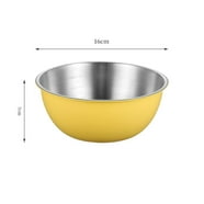 Moocorvic Stainless Steel Cooking Bowls, Large Mixing Basin, Heavy Duty ...