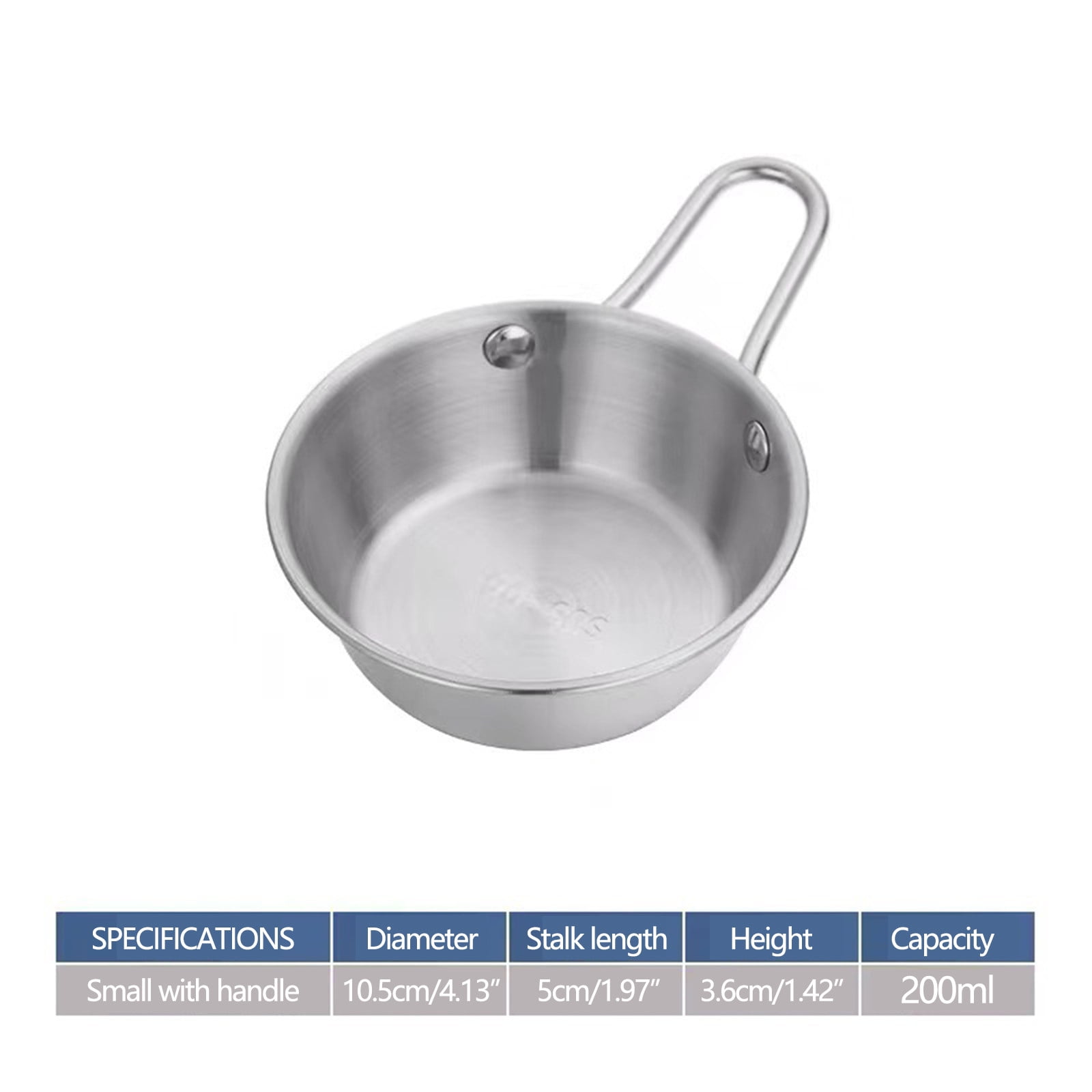 Moocorvic Stainless Steel Korean Traditional Bowls Round Rice Bowl Wine ...