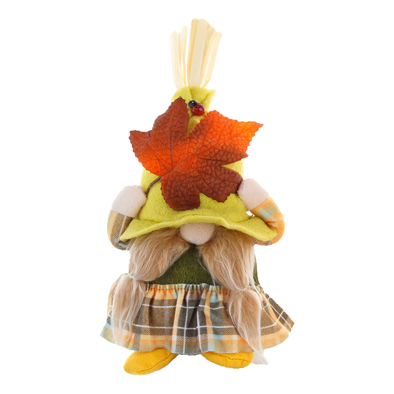 Moocorvic Thanksgiving Maple Scarecrow Faceless Old Man Dwarf Doll ...