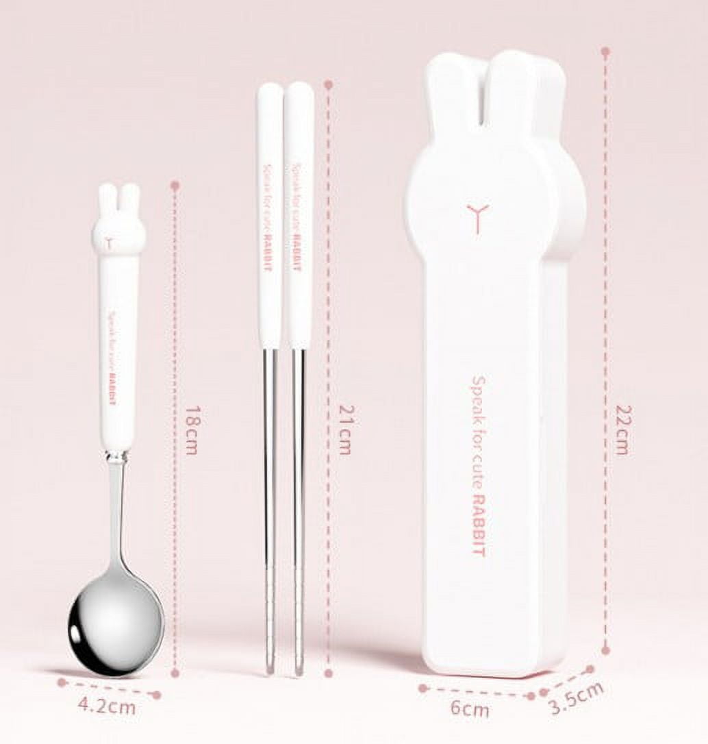 Moocorvic Travel Utensils with Case Spoons and Forks Set,Stainless ...