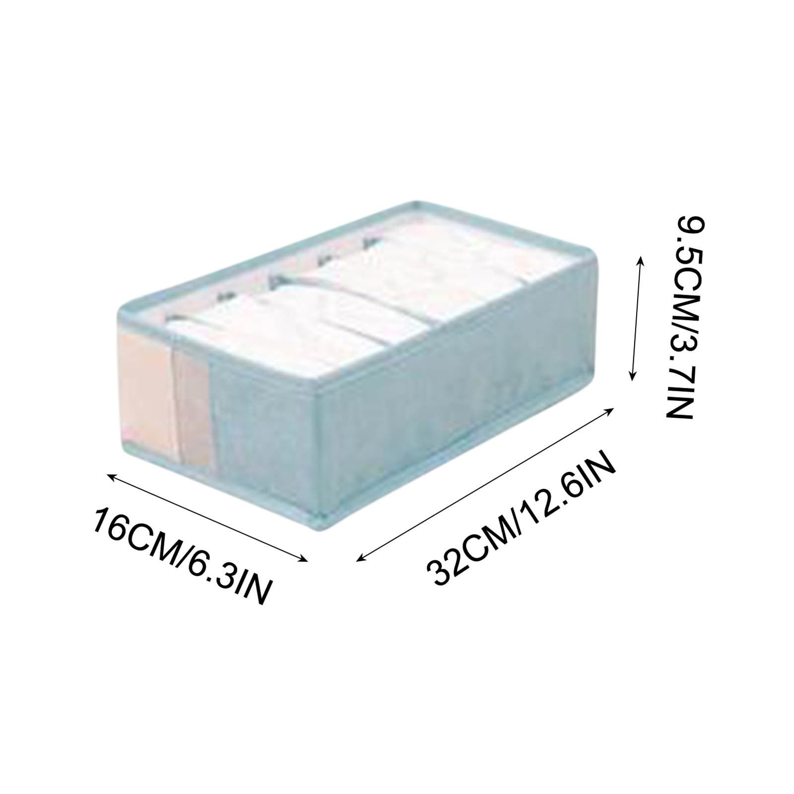 Moocorvic Underwear Drawer Organizer, Washable Sock Organizers Closet ...