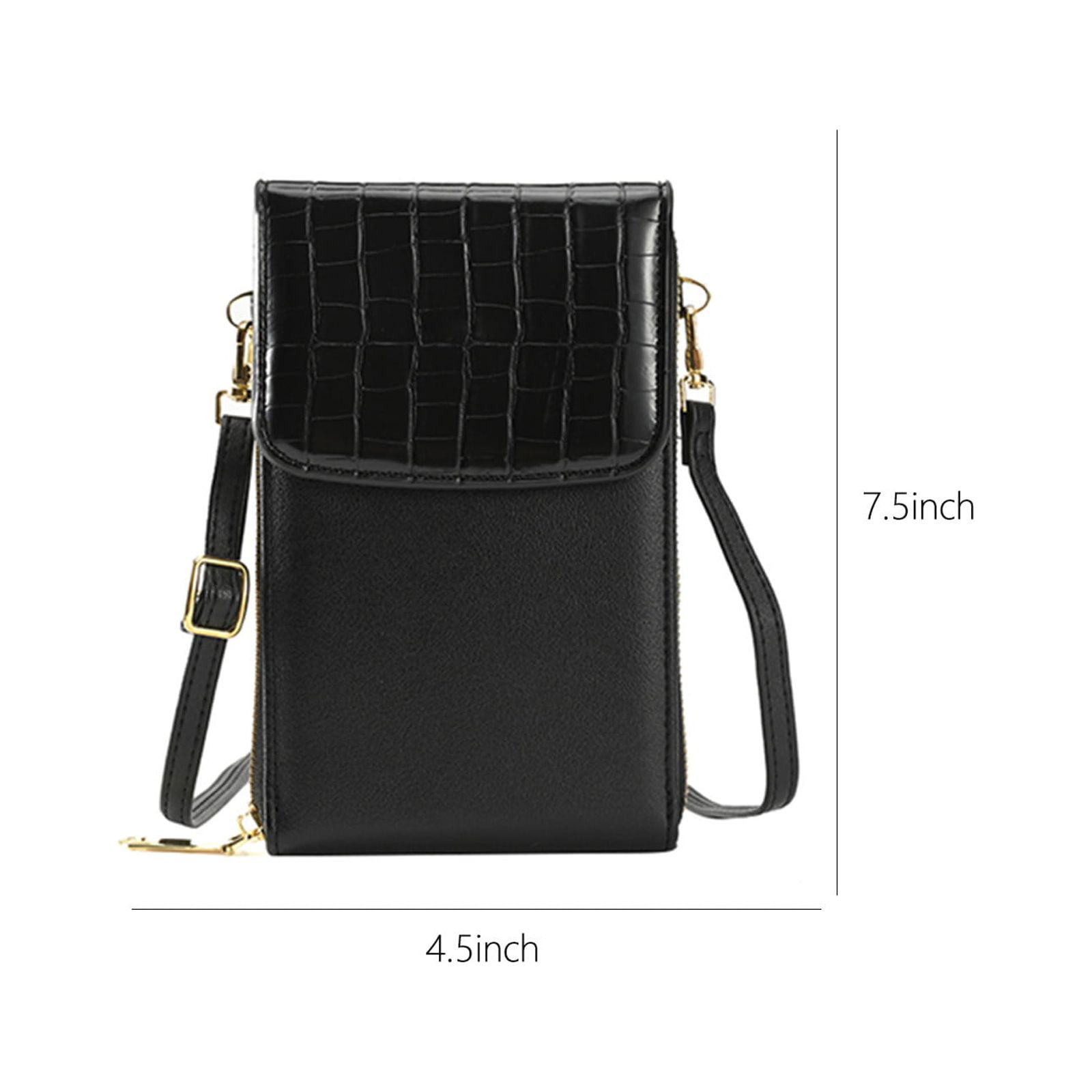 Moocorvic Women Soft Leather Shoulder Handbag Multi Pocket Crossbody ...
