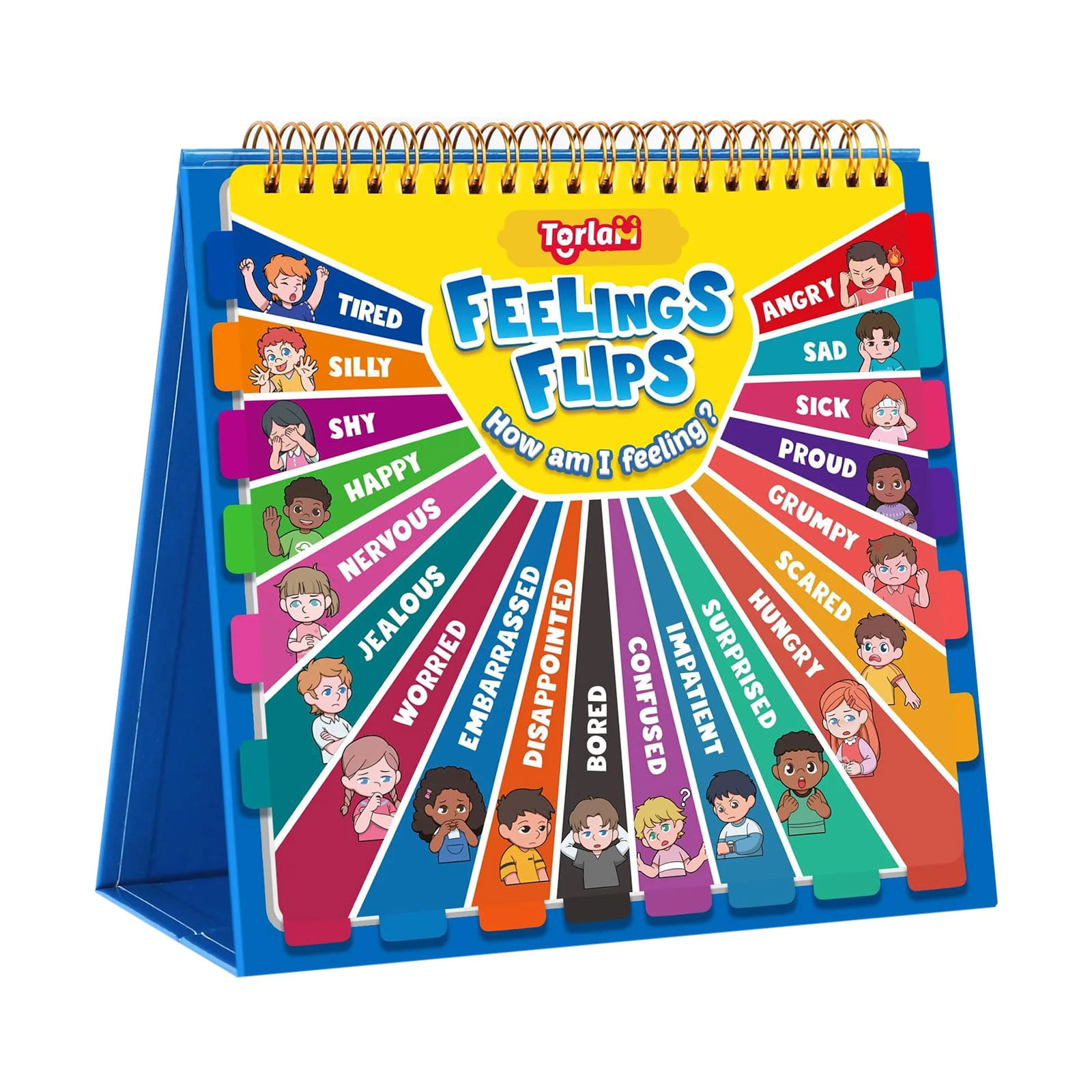 Mood Book Hot Sale! - Feelings and Emotions Book for Kids Calm Down ...