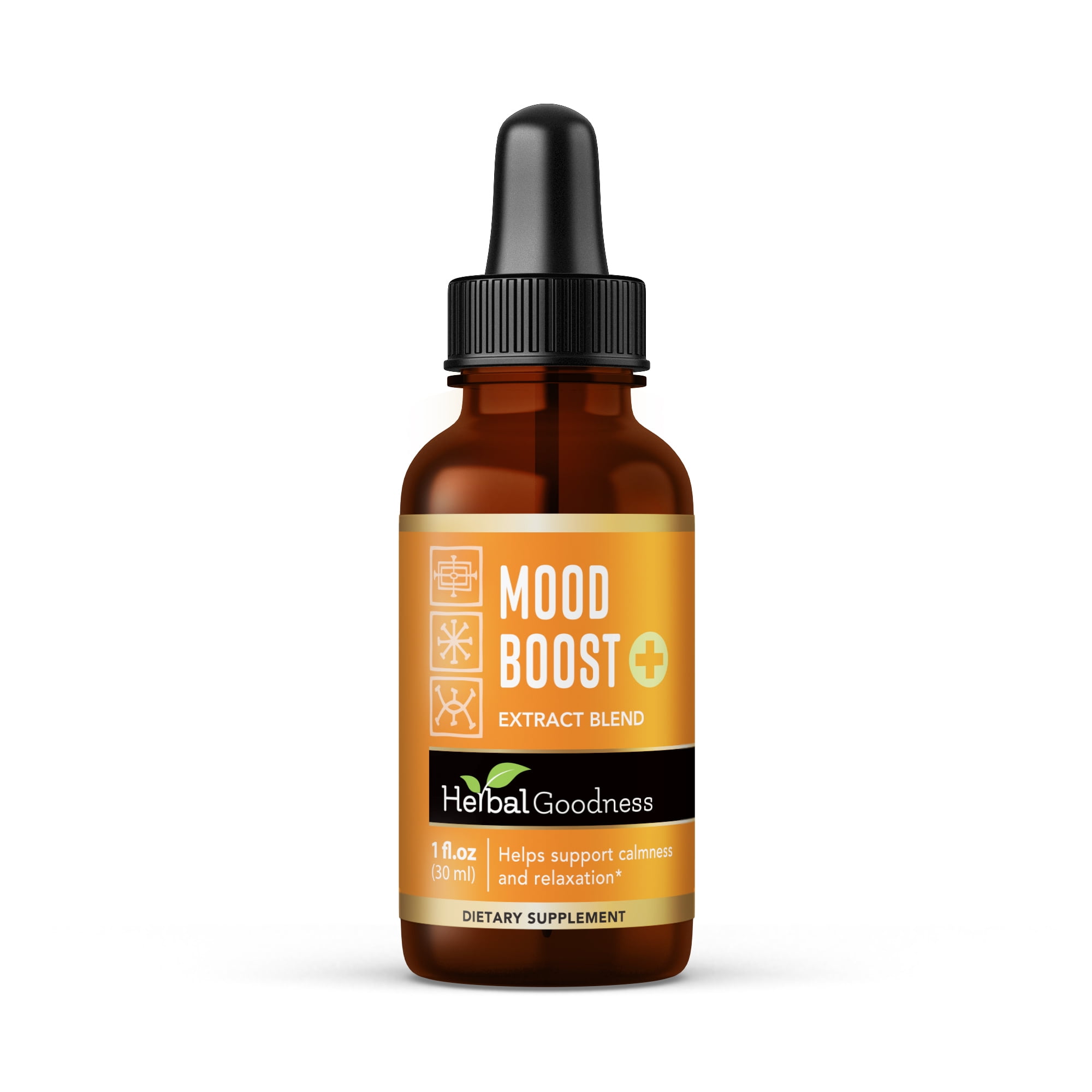 Mood Boost Plus Liquid Extract, Natural Calm, Wellness Support, Non-GMO ...