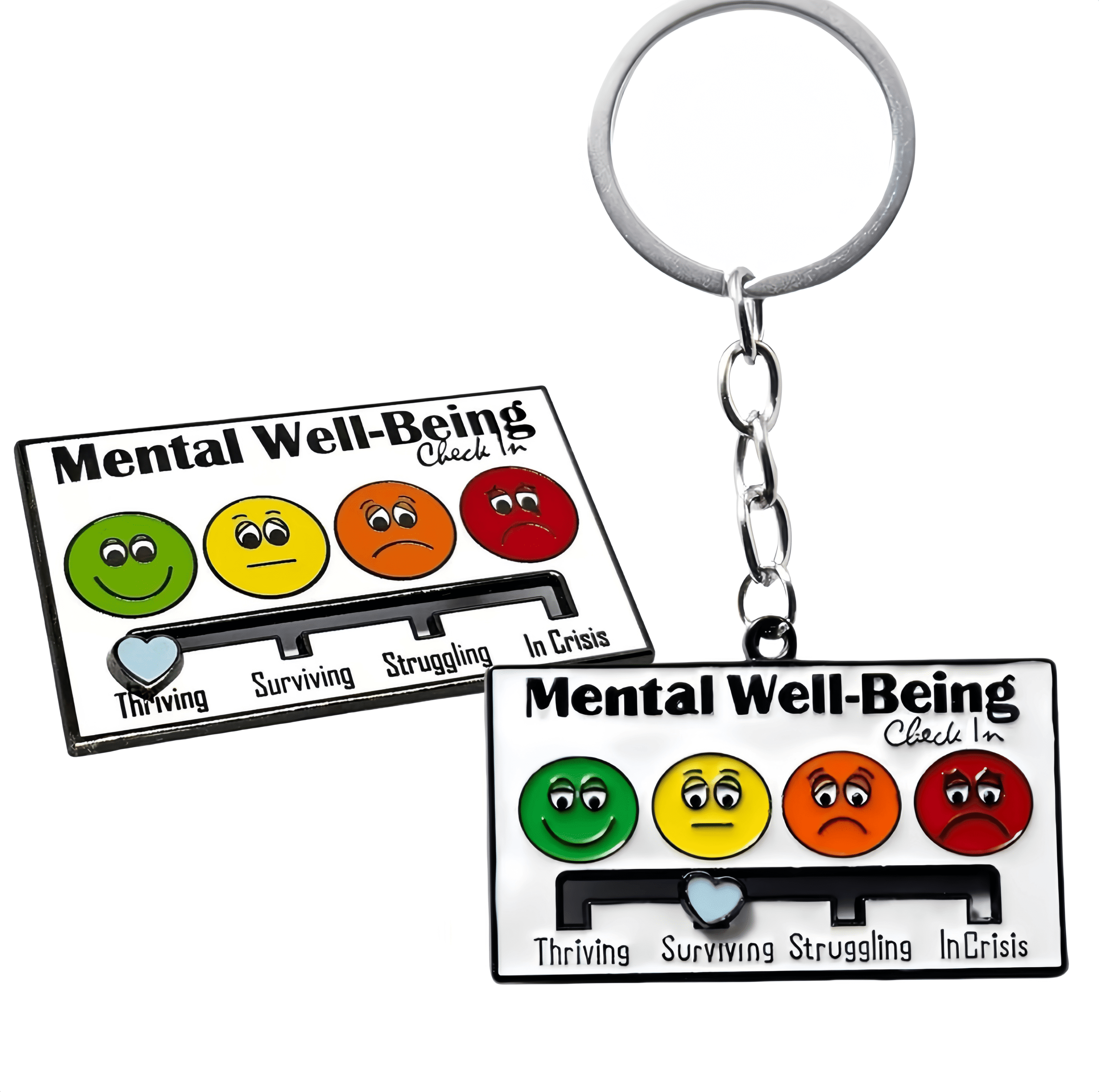 Mood Conversion Decorative Brooch Pin - Rotatable Arrow Energy Badge ...