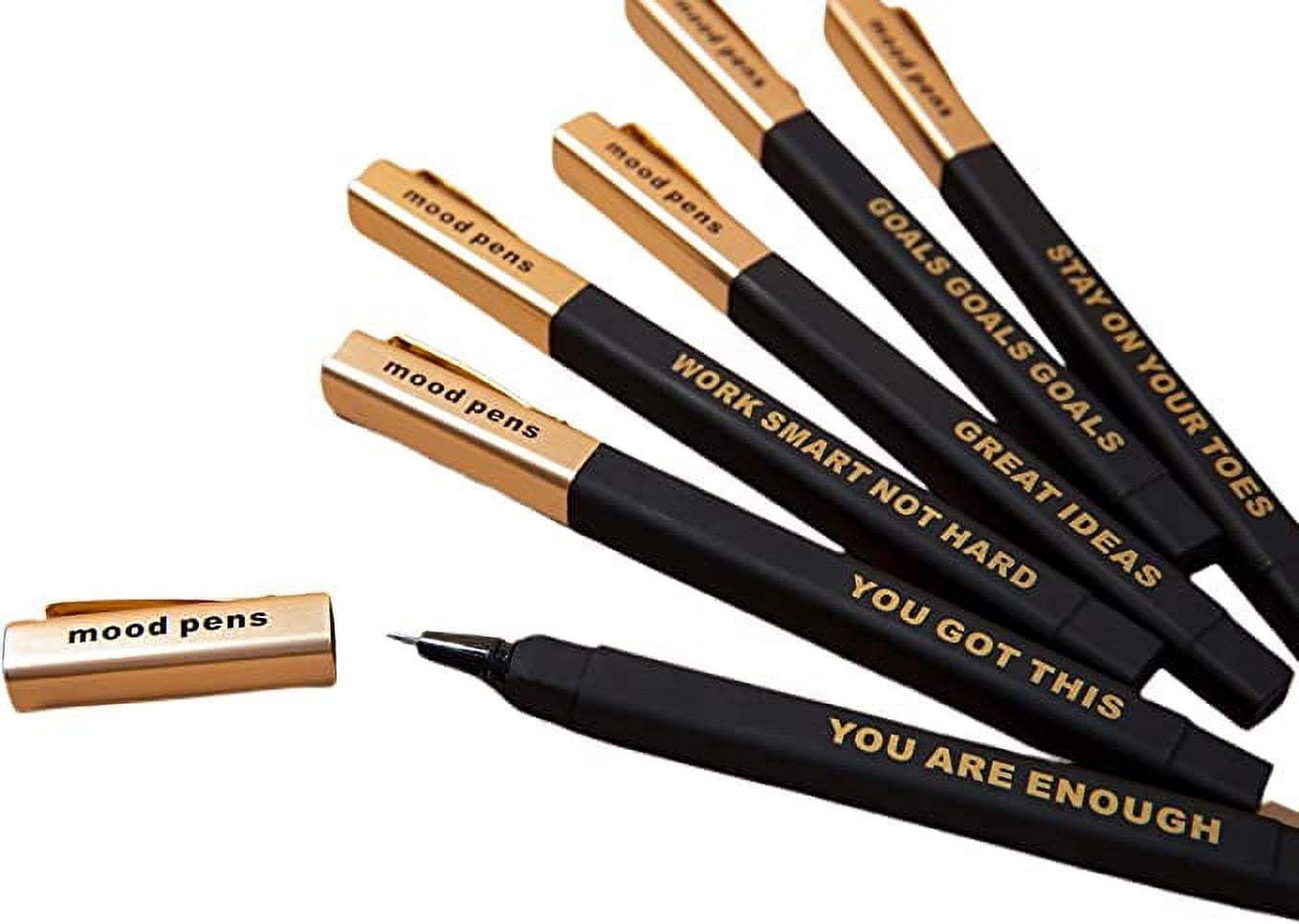 Mood Pens™ Premium Ballpoint Pens, Smooth & Comfortable, Medium Point ...