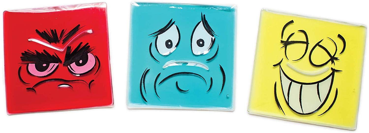Mood Squares Colorful Gel-Filled Squares Teach Kids to Recognize ...