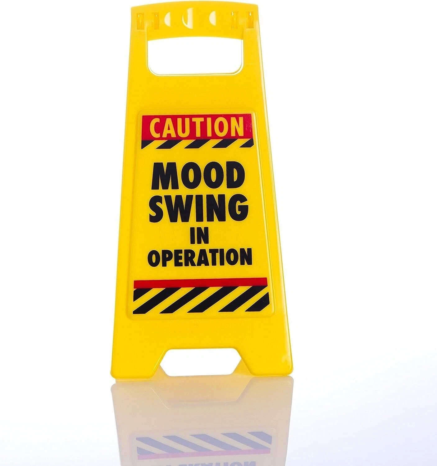 Mood Swing In Operation Desk Caution Sign Office Gift Accessory ...