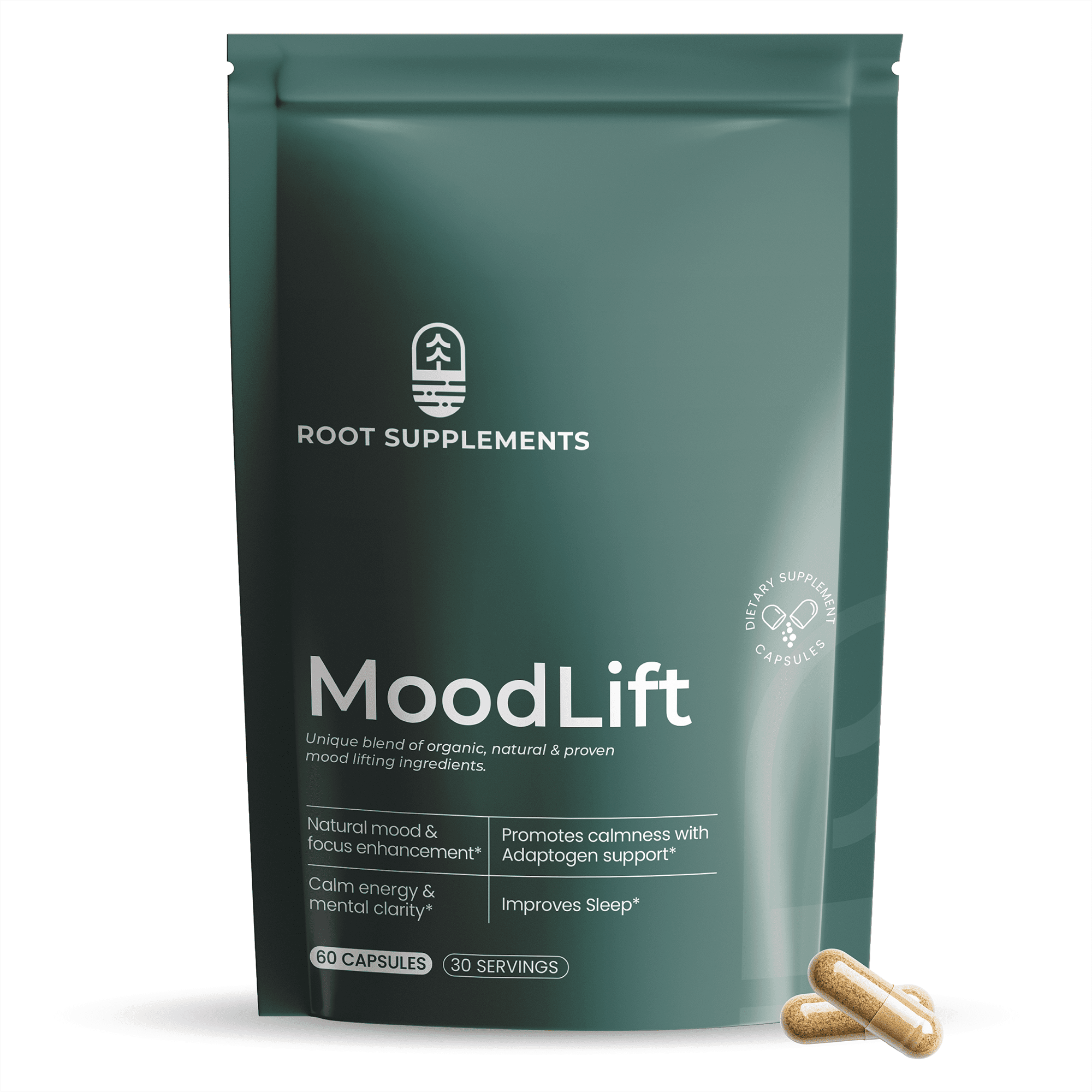 MoodLift Natural Mood Support Supplement - Dopamine & Adaptogen Blend ...