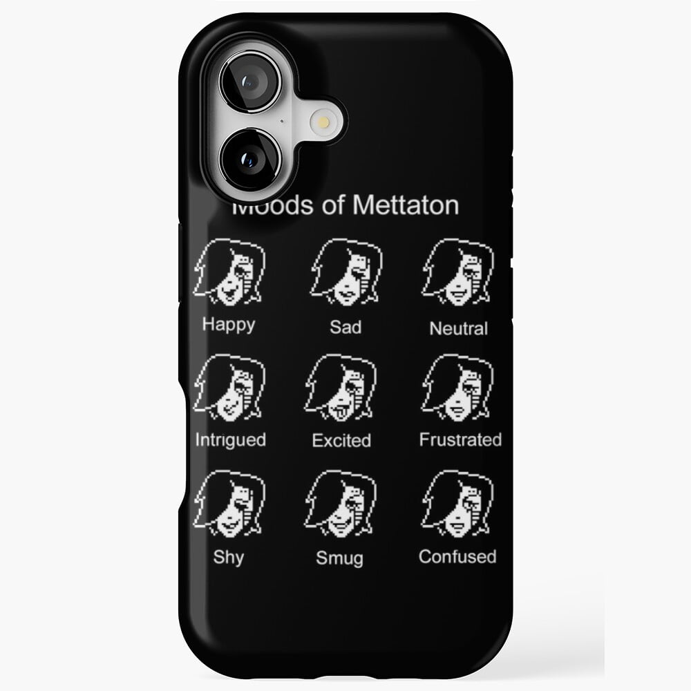 Moods of Mettaton Meme Retro Pixel Cartoon Case for iPhone 11 through ...