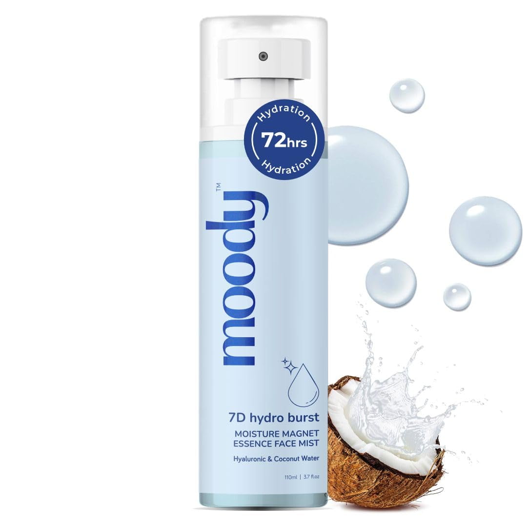 Moody 7D Hydro Burst Hydrating Face Mist & Essence Toner With ...