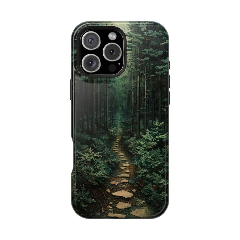 Moody Forest MagSafe Compatible Phone Case for 11 12 13 14 15 16 Pro ...