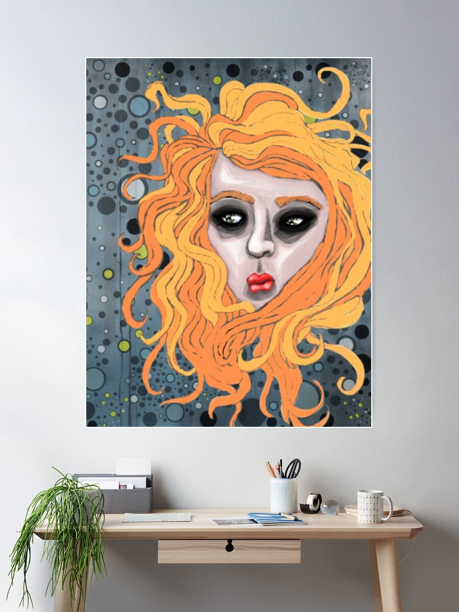 Moody Molly Poster Wall Art, Modern Wall Decor For Living Room Bedroom ...