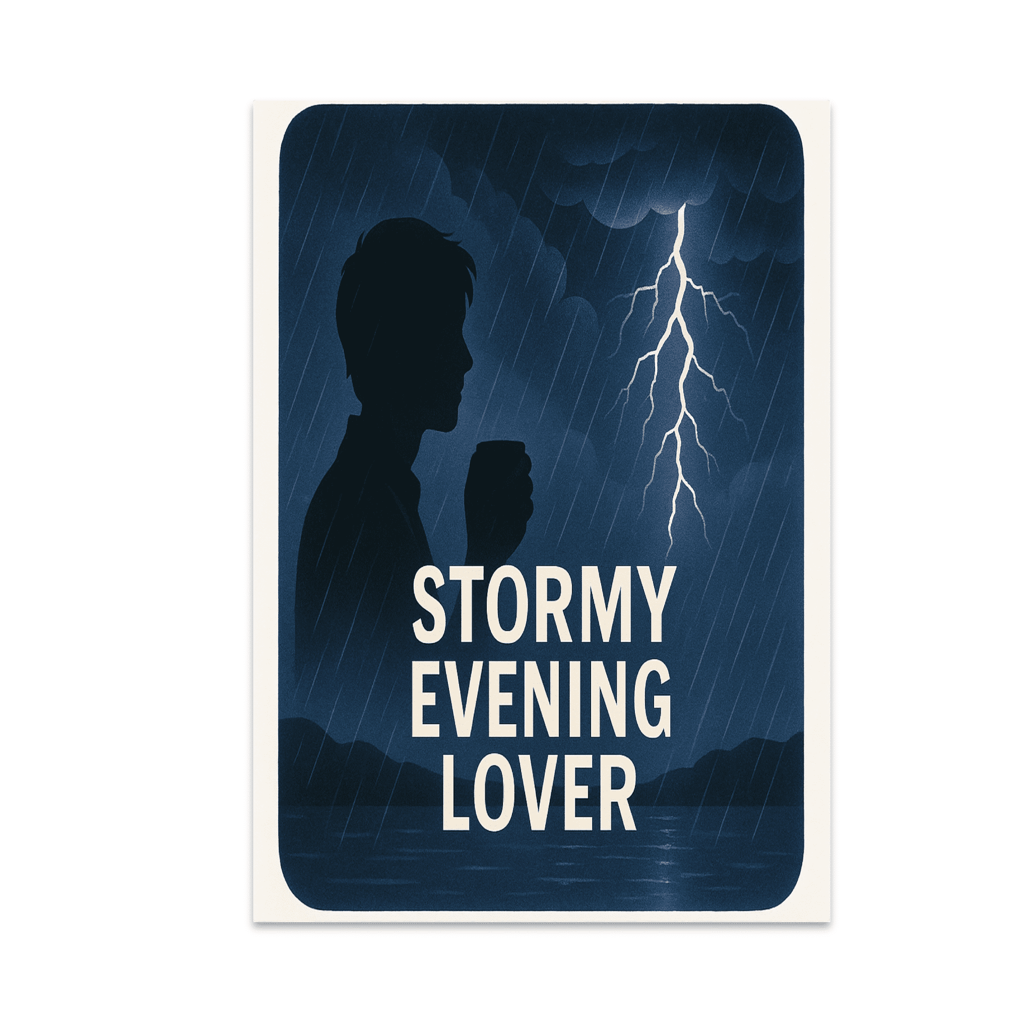 Moody Stormscape Art - Weather Lover - 13x19 Poster Print - Walmart.com