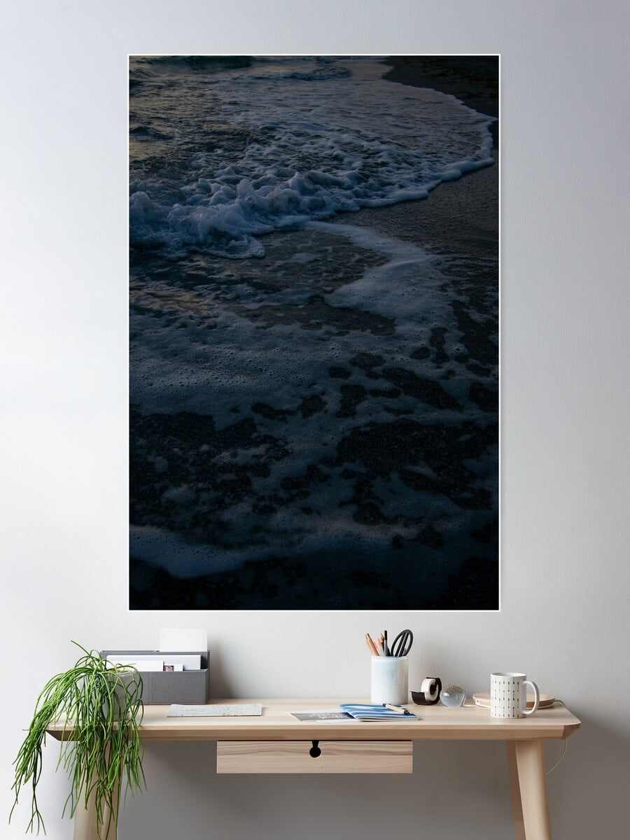 Moody Waves Poster Wall Art, Modern Wall Decor For Living Room Bedroom, 16x24 UNFRAMED - Walmart.com