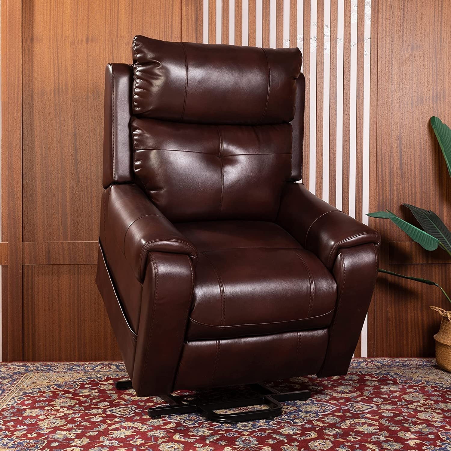 Mook Power Lift Chair Recliners - Red Brown - Walmart.com
