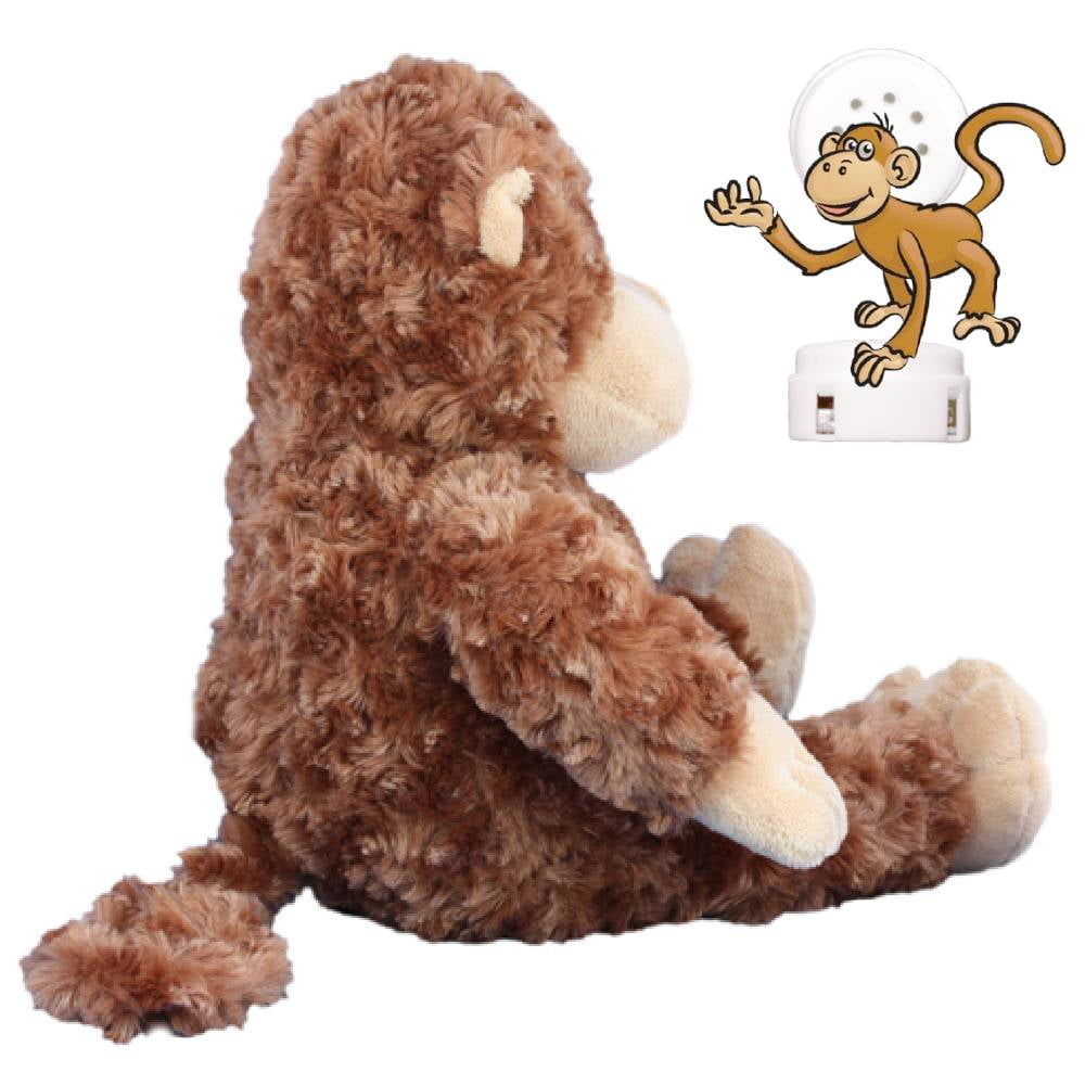 Plush Gear Mookey the Monkey Stuffed Animal Toy – 16 Inch Cuddly Plush ...