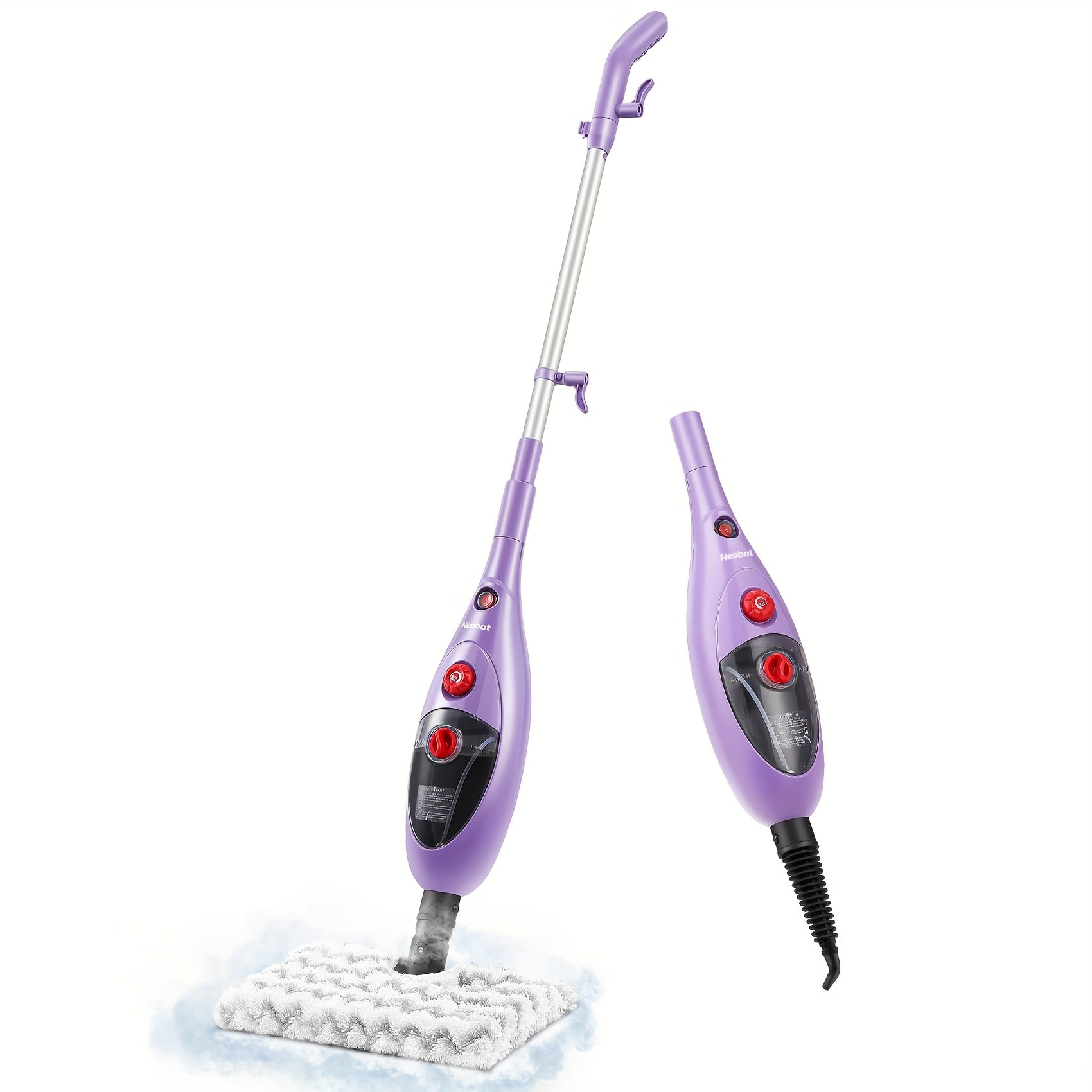 Moolan 12-in-1 Steam Mop Design With Detachable Handheld Steam Mops For ...
