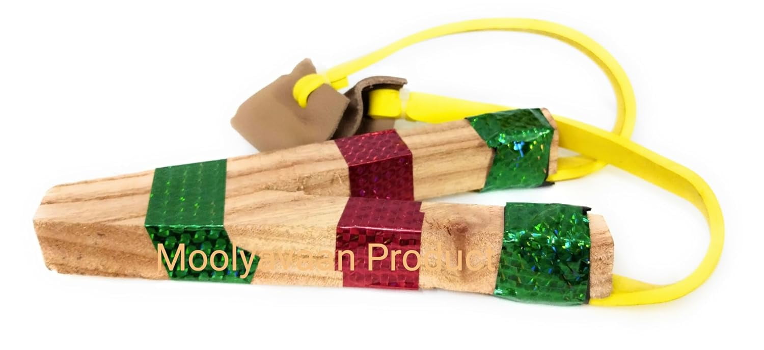 Moolyavaan Products Handmade Indian Wooden Gulel Slingshot Catapult ...