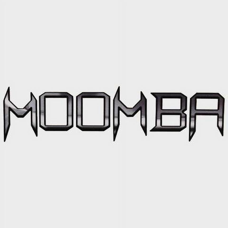 Moomba Boat Decal 109191 | Silver Logo Sticker - Walmart.com