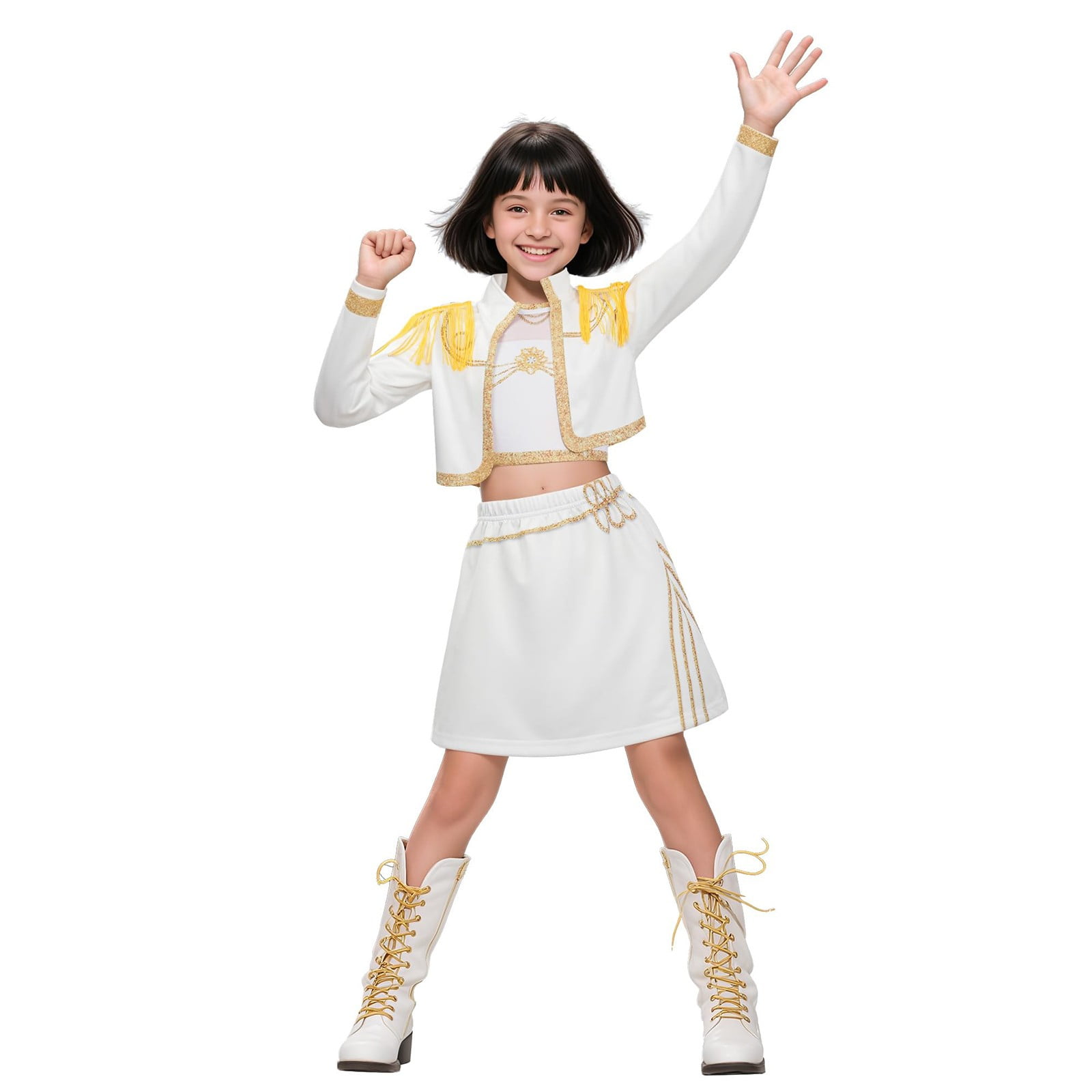 Kpop Demon Hunters Costume Zoey HUNTRIX What It Sounds Like Stage ...