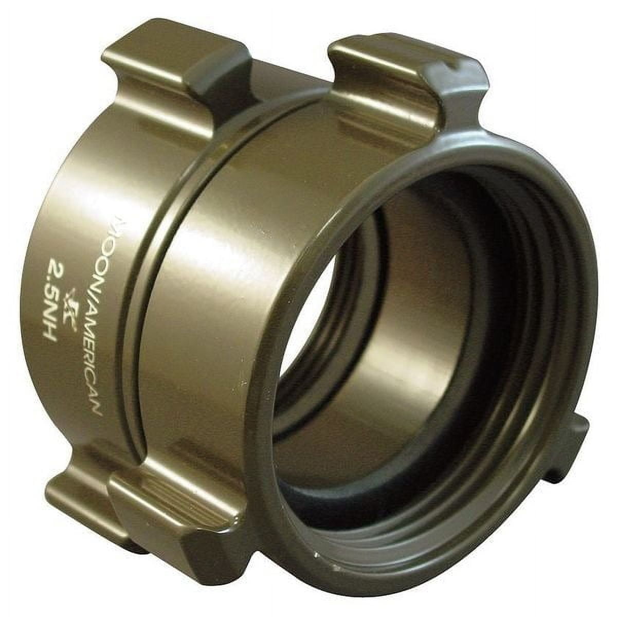 Moon American Fire Hose Adapter,Straight,NHxNH 379-1521524 - Walmart.com