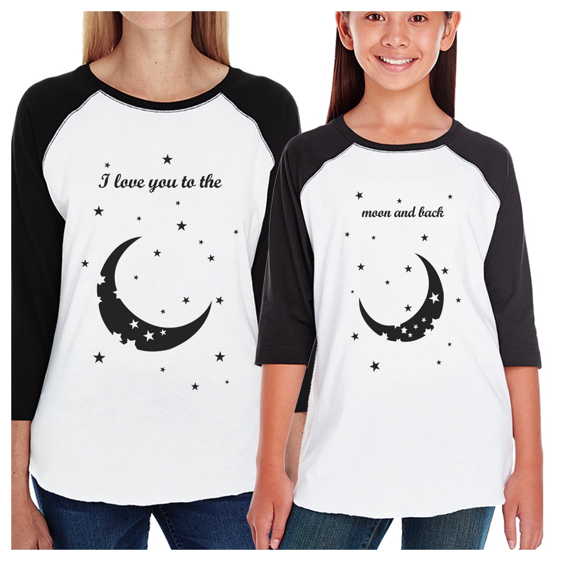 Moon And Back Matching Mom and Kid Baseball Jerseys For New Moms ...