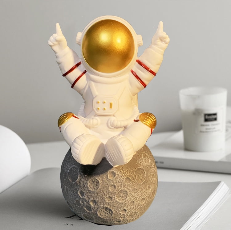 Moon Astronaut Bluetooth Speaker Niaht Liaht Creative Birthday Gift ...