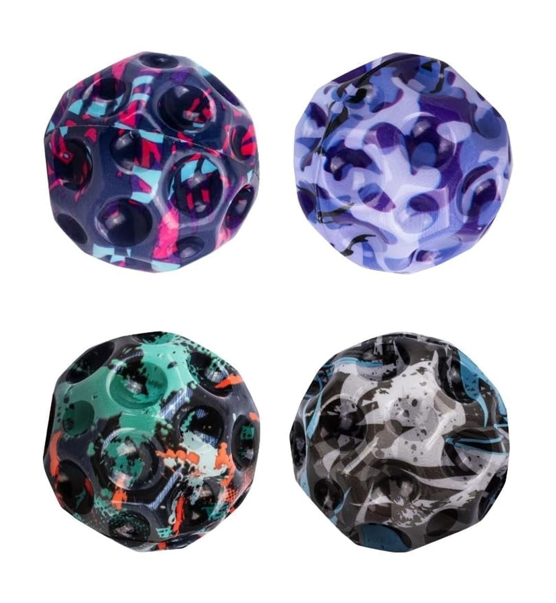 Moon Ball Space Ball, Ultimate High-Bouncing Ball for Skillful Play ...