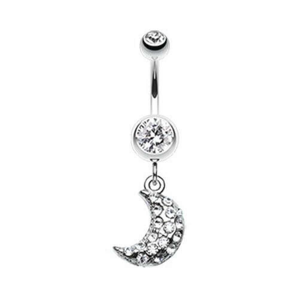 Moon Beam Belly Button Ring - Walmart.com