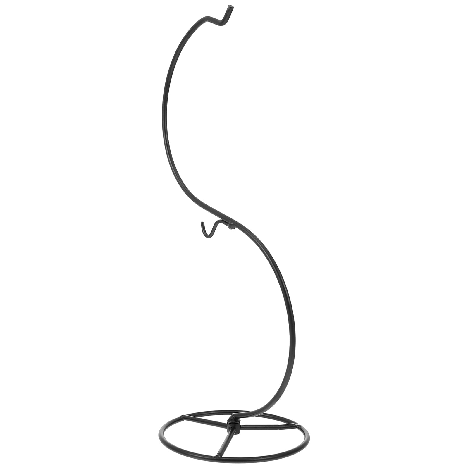 Moon Bracket Small Terrarium Clothes Hanger Plant Hangers Stand Black ...