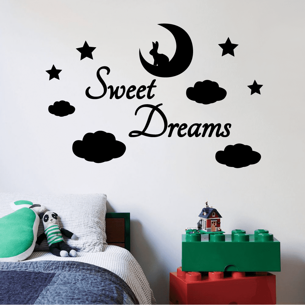 Moon Bunny Star Sweet Dreams Good Night Dream Quotes Cute Sleeping ...