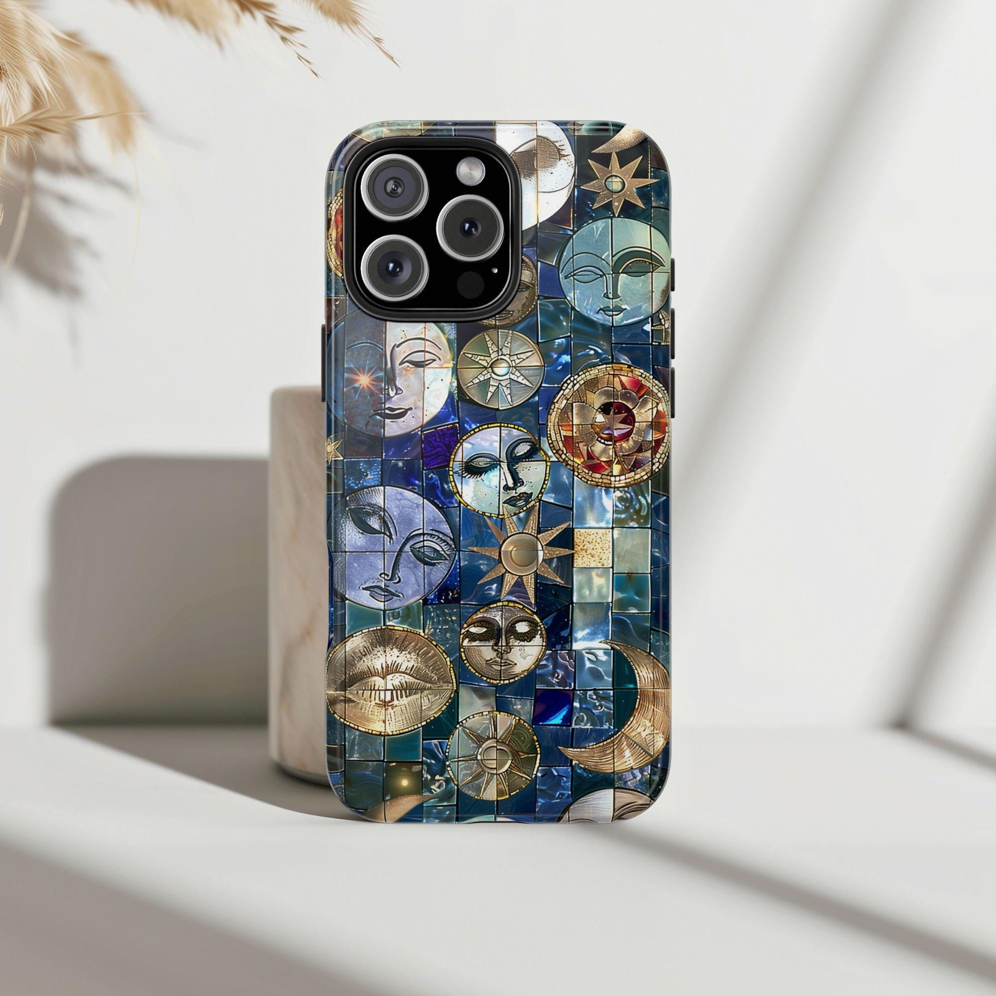 Moon Child Celestial Night Sky Case for iPhone 17 to 11 Pro Max ...