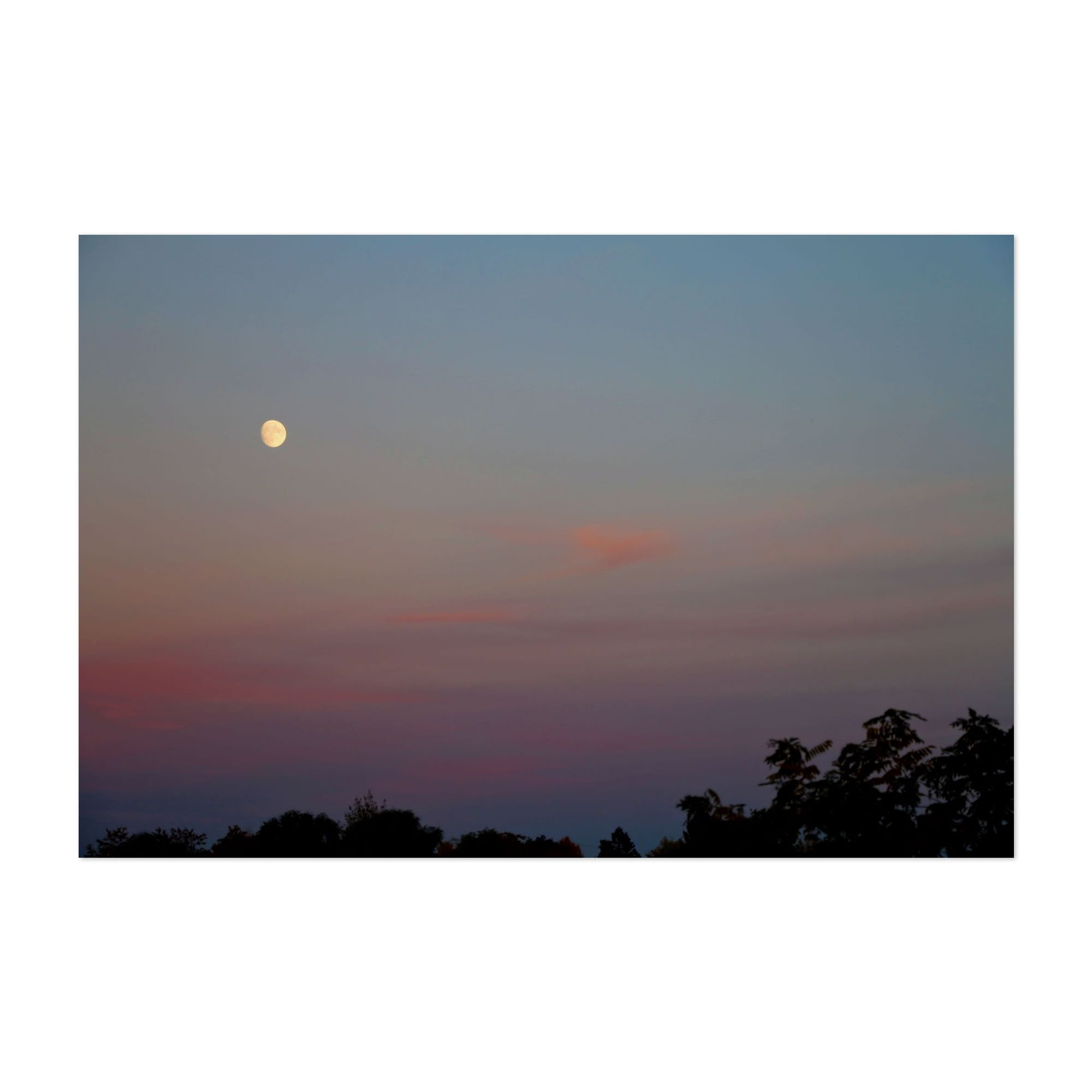 Moon Colors - Boise Idaho Photography Moon Night Sky Sunset Landscape ...