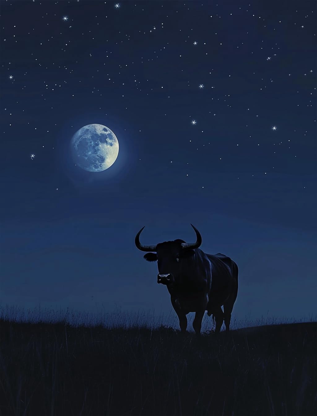 Moon Cow 1000 Pieces Puzzle for Adults Educational Intellectual Jigsaw ...