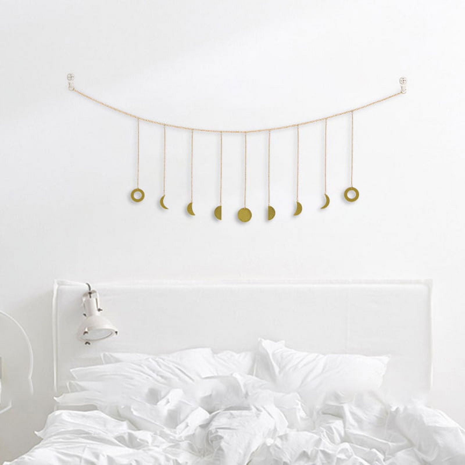 Moon Decor Wall Decorations - Moon Phase Wall Hanging Decor - Moon ...